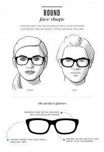 Glasses for face shape: From round to oval faces | Clearly