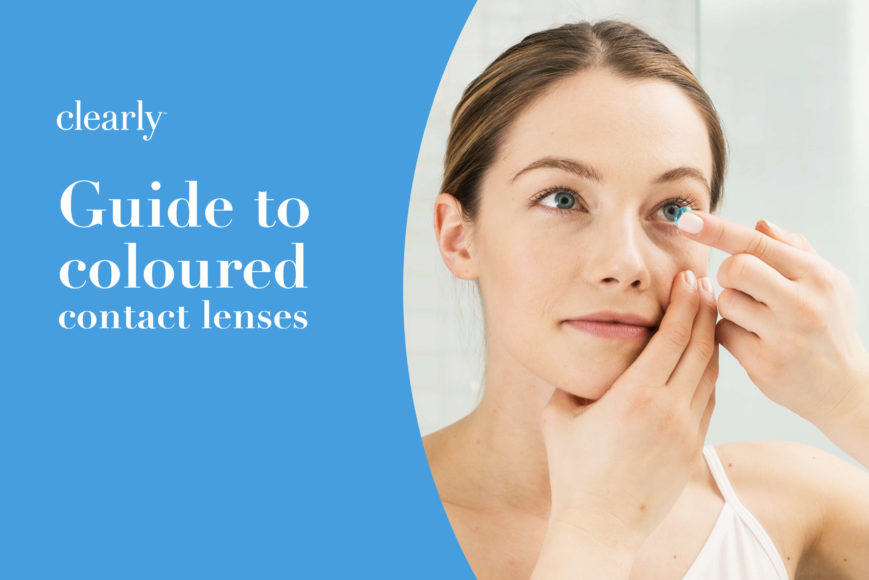 Guide to Coloured Contact Lenses | Clearly